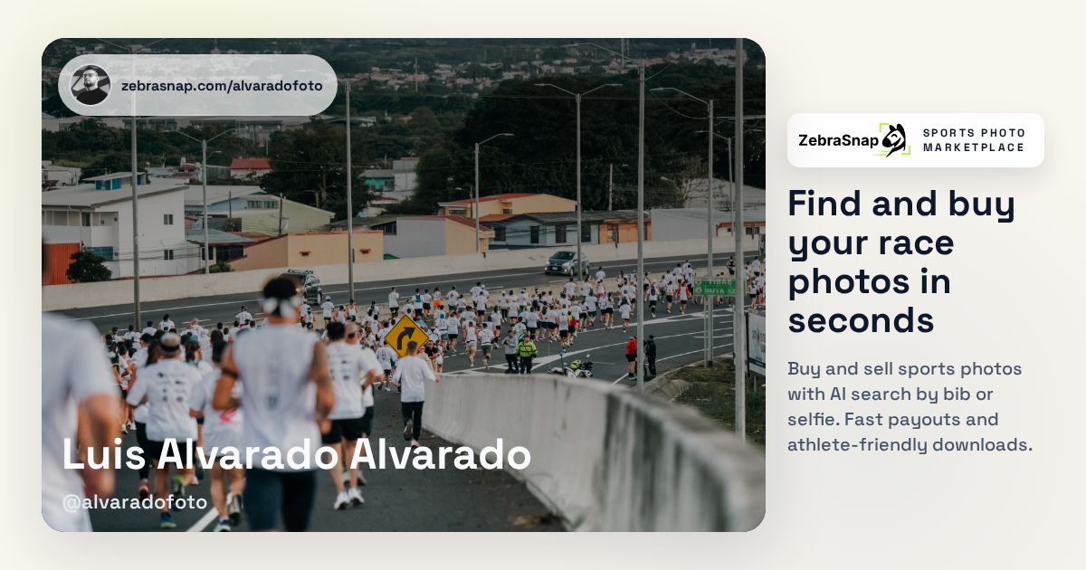 Luis Alvarado Alvarado (@alvaradofoto) on ZebraSnap | Sports photo ...
