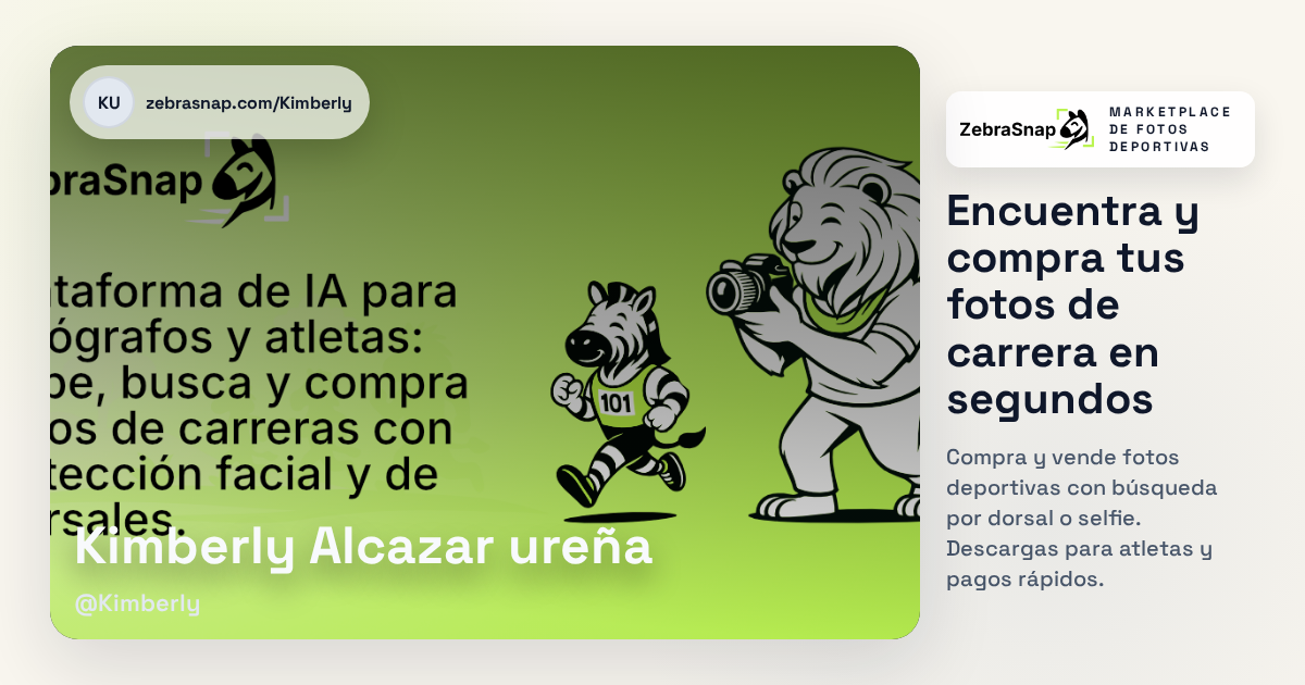Kimberly Alcazar ureña (@Kimberly) on ZebraSnap | Sports photo ...